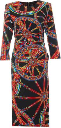 Dolce & Gabbana Knielanges Kleid - Bunt