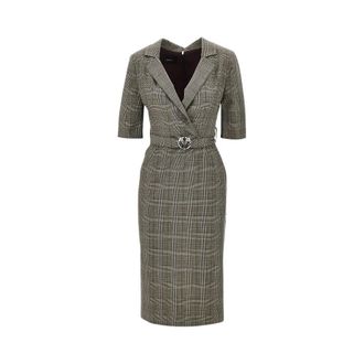 Pinko Anthea Kleid - - Dresses - Damen - Braun - S