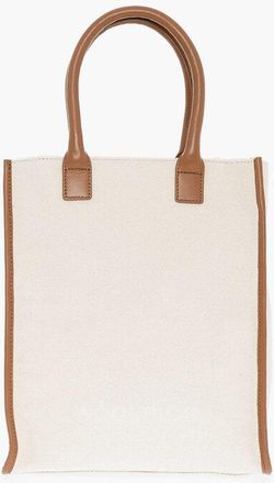 Woolrich Canvas Tote Bag with Leather Trims size One Size