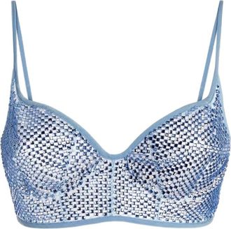 Genny Femme, Tops, Bleu, Taille: 38 FR Sleeveless Top