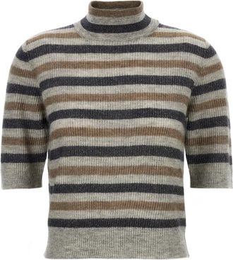 Brunello Cucinelli Damen, Strickwaren, Mehrfarbig, XSGr&ouml;&szlig;e