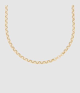 Feidt Paris Chaine Jaseron 14 Carats Or Jaune 40 cm