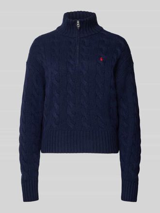 Polo Ralph Lauren Regular Fit Troyer aus Woll-Mix