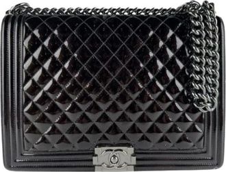 Chanel Sac bandouli&egrave;re vintage doccasion - Femme - Pre-owned - Noir - Taille: ONE Size