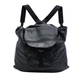 Bottega Veneta Pre-owned Lederrucksack - - Pre-owned - Damen - Schwarzk - ONE SIZE