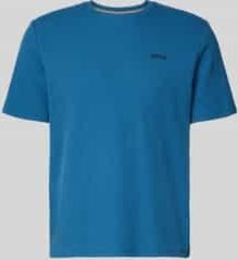 HUGO BOSS Regular Fit Pyjama-Oberteil aus Baumwoll-Mix Modell WAFFLE