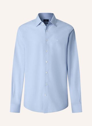 Hackett Freizeithemd Solid End On End blau