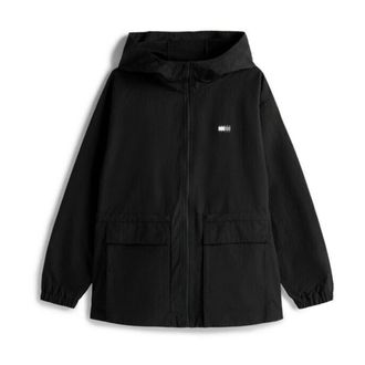 Tommy Jeans Imperm&eacute;able capuche - - Jackets - Damen - Schwarzk - S