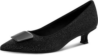 Marco Tozzi Femme Pumps 2-22307-45 Escarpins, Couleur : Noir Brillant, 36 EU