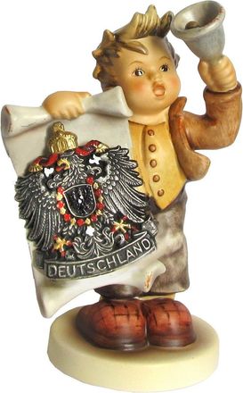 Hummel Figur neueste Information mit Orts-oder L&auml;ndermotiv, original MI Collection, im Geschenkkarton