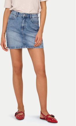 Only Jeansrock Stella 15339630 Blau Regular Fit