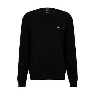 HUGO BOSS Homme, Pulls, Noir, Taille: 3XL Pull en maille col rond