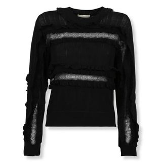 Ulla Johnson Demma Pullover - - Knitwear - Damen - Schwarzk - L
