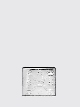 Philipp Plein Portemonnaie Herren Farbe Silber