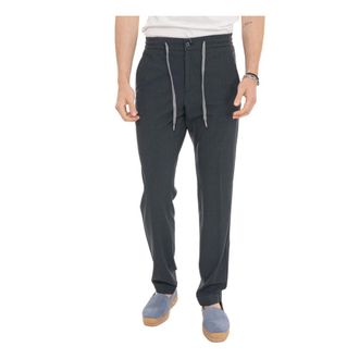 Marco Pescarolo Herren, Hosen, Blau, 5XLGr&ouml;&szlig;e