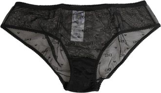 Dolce & Gabbana Femme, Sous-v&ecirc;tements, Noir, Taille: 38 FR Culottes Taille Haute