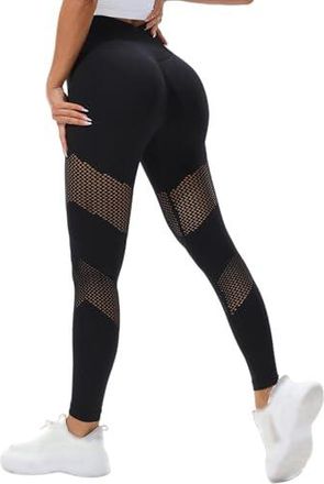Generic Legging pour femme - Legging dentra&icirc;nement respirant &agrave; s&eacute;chage rapide pour femme - Pantalon de sport push-up sans couture pour v&ecirc;tements de sport - Le