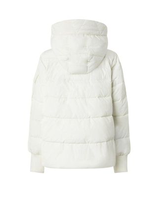 Pinko Womens Winter Jacket White Polyester Apparel - Outwear