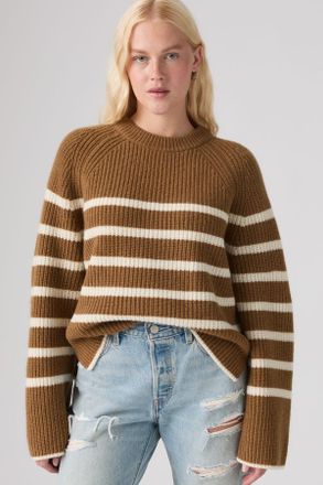 Levi's Frida Wool Crewneck Sweater - Damen - Braun / Braun