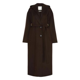 Sportmax Olmo Mantel - - Coats - Damen - Braun - 3XS