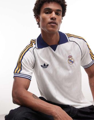 adidas adidas Football Real Madrid Trikot in Wei&szlig;