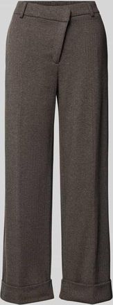 OPUS Stoffhose mit Umschlagabschluss