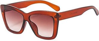 Generic Lunettes de soleil rétro oeil de chat pour hommes et pour femmes, lunettes de soleil de tir dans la rue, vacances en plein air (couleur : D, taille : 
