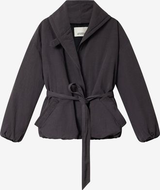 Isabel Marant Manteau Volinda - Femme - Bleu Nuit - Taille34 - Isabel Marant