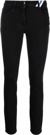 Philosophy di Lorenzo Serafini Femme, Jeans, Noir, Taille: 36 FR Jeans skinny