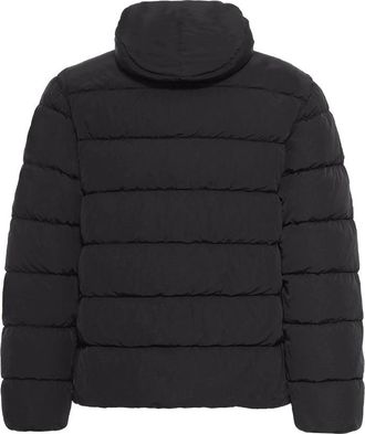 C.P. Company Quilted Hooded Down Jacket - Black