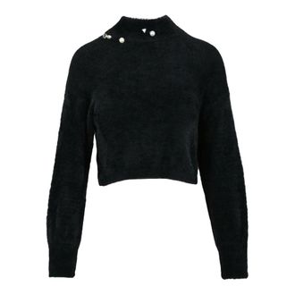 Pennyblack Femme, Pulls, Noir, Taille: 40 FR Haut Tricot &Eacute;l&eacute;gant
