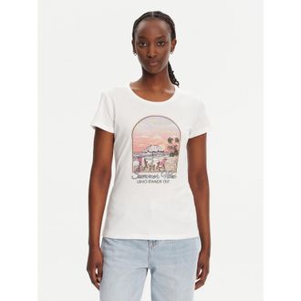 Liu Jo T-Shirt WA5478 J6410 Wei&szlig; Regular Fit