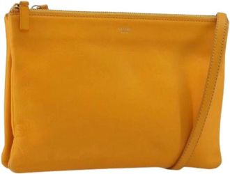Celine Sac bandouli&egrave;re vintage Pre-owned - Femme - Pre-owned - Jaune - Taille: ONE Size