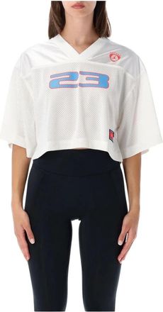 Nike Brooklyn Jersey Top - - Sport - Damen - Wei&szlig; - L