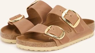 Birkenstock Pantoletten Arizona Big Buckle braun