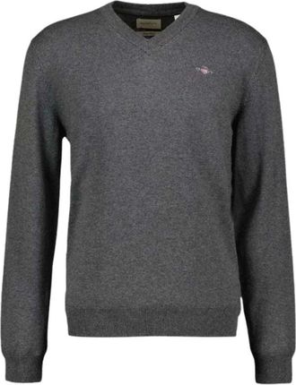 GANT Homme, Pulls, Gris, Taille: XL V-neck Tricots