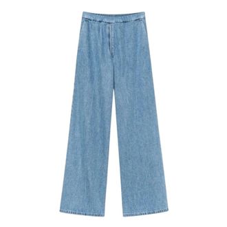 Forte_Forte Pantalon en jean Cavalry - Femme - Jeans - Bleu - Taille: 38 FR