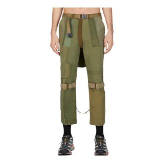 Children of the discordance Re-Constructed Bondage Pants - - Trousers - Herren - Gr&uuml;n - S