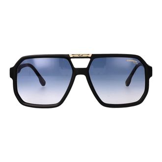 Tommy Hilfiger Rechteckige Acetat-Sonnenbrille mit Doppelsteg - - Accessories - Herren - Schwarzk - 58 MM
