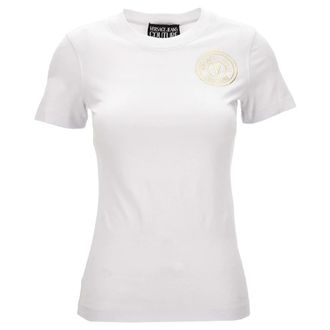 Versace Jeans Couture Modische T-Shirts und Polos - - Tops - Damen - Wei&szlig; - 2XS