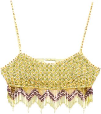 Bode Femme, Tops, Multicolore, Taille: 40 FR Hauts sans manches