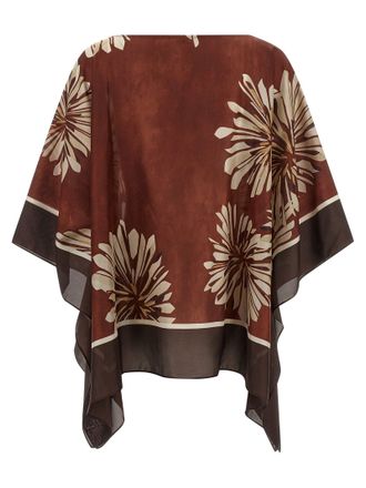 Brunello Cucinelli Womens Bordeaux Silk Blouse