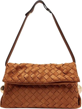 Liu Jo Femme, Sacs, Brun, Taille: ONE Size Sac bandouli&egrave;re tiss&eacute;