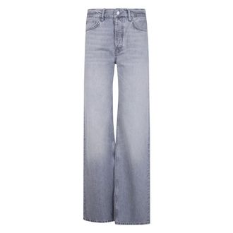 Anine Bing Jeans droits - Femme - Jeans - Gris - Taille: W30