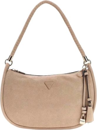 Guess Femme, Sacs, Beige, Taille: ONE Size Danya Hobo Shoulder Bag