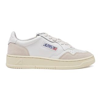Autry Femme, Chaussures, Blanc, Taille: 38 EU Medalist Baskets