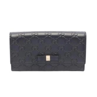 Gucci Pre-owned Long wallet (bi-fold) - - Pre-owned - Damen - Schwarzk - ONE SIZE