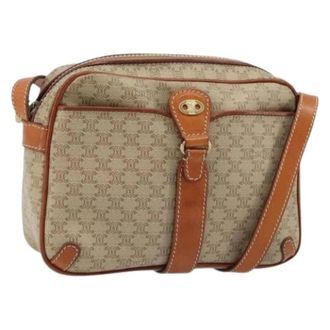 Celine Sac bandouli&egrave;re Vintage Pre-owned - Femme - Pre-owned - Beige - Taille: ONE Size