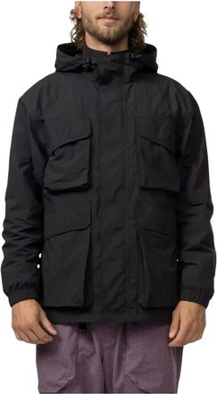 Snow Peak Veste Double Rip en Nylon - Homme - Sport - Noir - Taille: XL