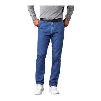 Meyer Oslo Modern Fit Chino - - Jeans - Herren - Blau - W30